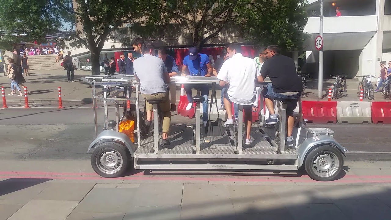 LONDON PEDAL BUS - YouTube