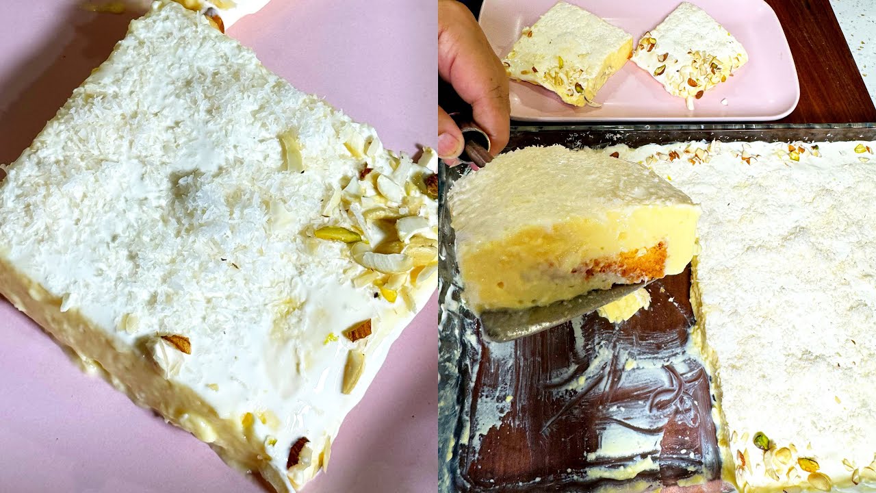Super Soft and Creamy Custard Pudding Recipe | Simple Custard Pudding ...