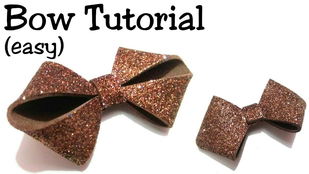 Bow Unique Design(Easy Tutorial)- DIY Crafting Ideas - YouTube