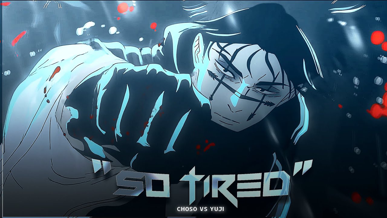 Choso vs Itadori🔥 - "So tired" || Jujutsu Kaisen ️ - YouTube