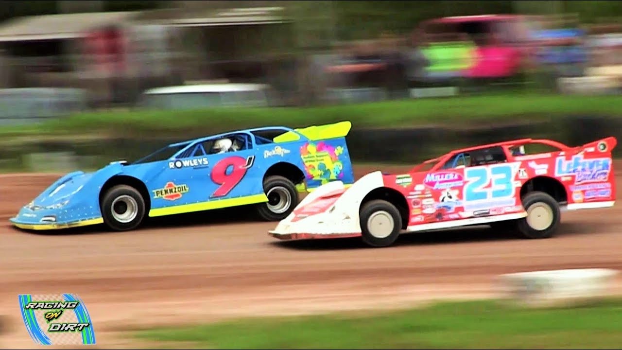 Late Model 2nd Heat 9-2-17 Thunderbird Raceway - YouTube
