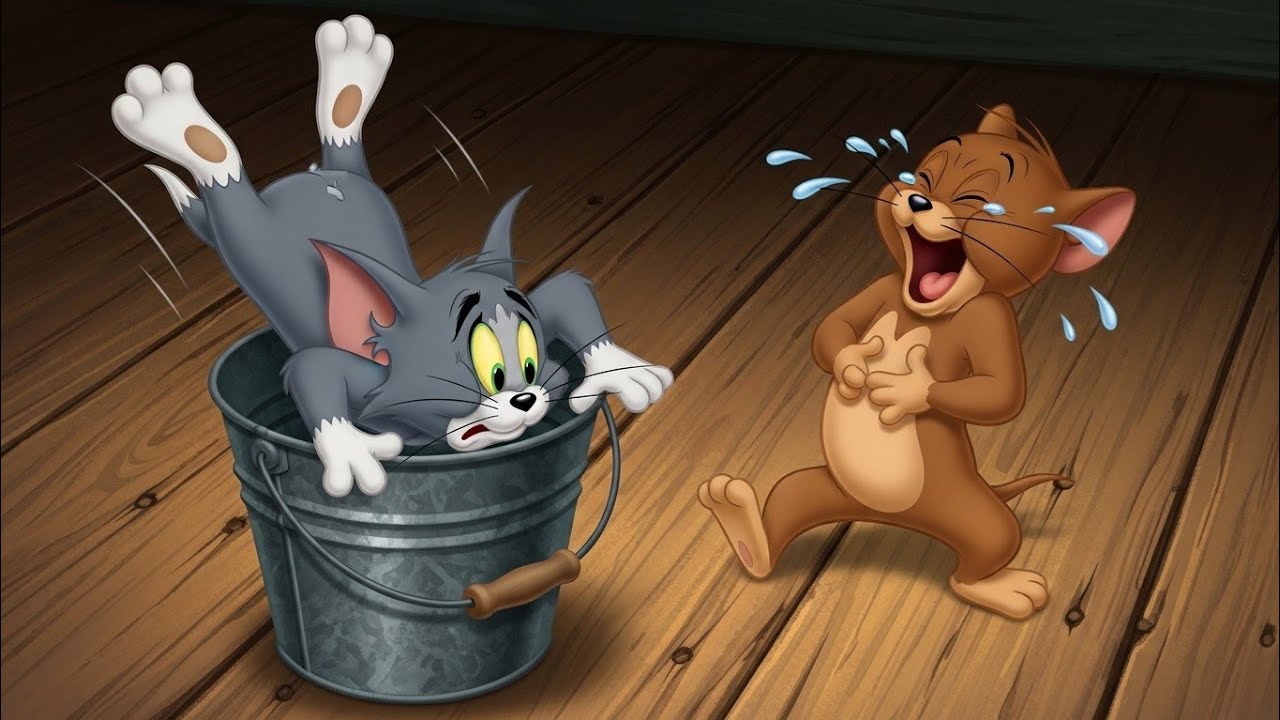 A Colorful Cartoon Chase: Cat & Mouse Adventures - YouTube