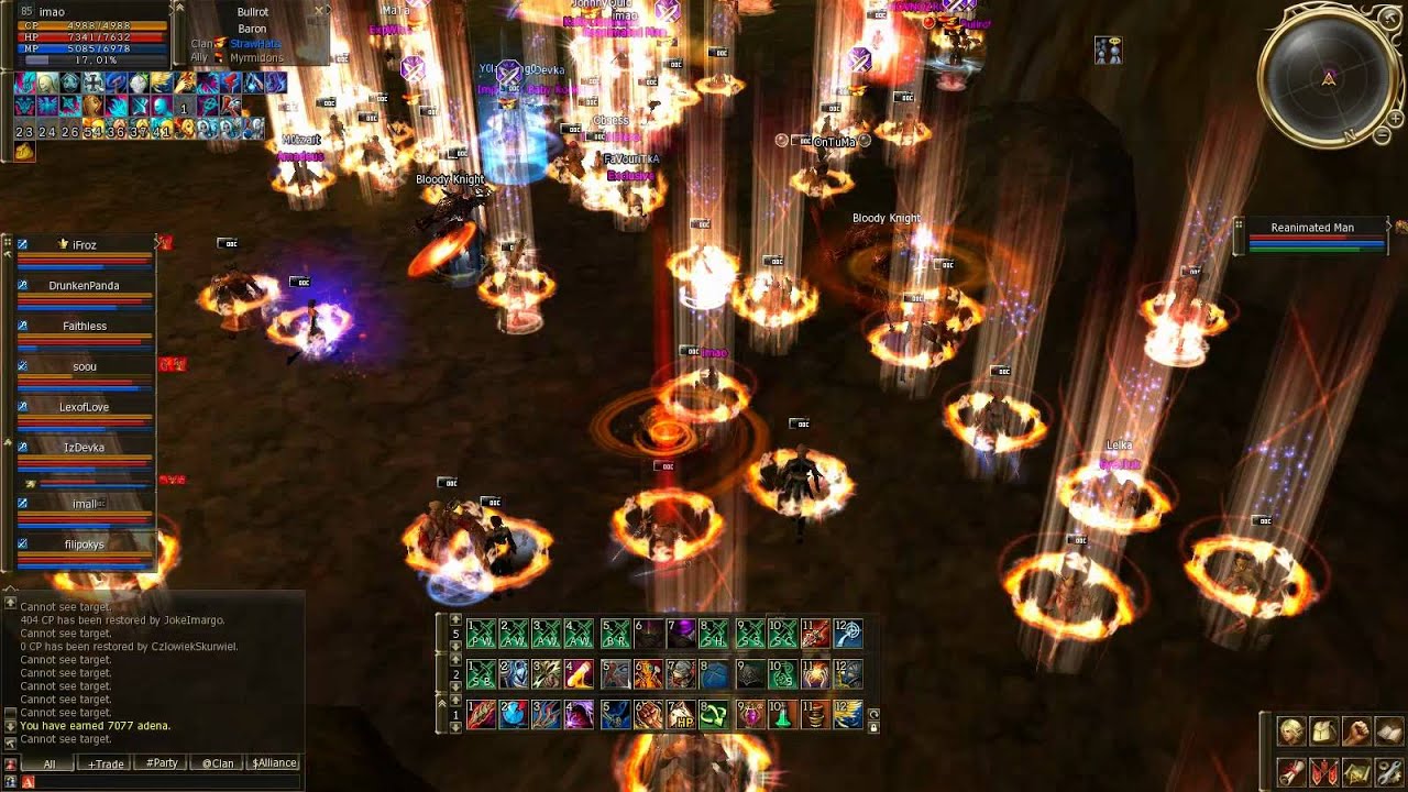 Lineage 2 Gracia: Necromancer PvP - YouTube