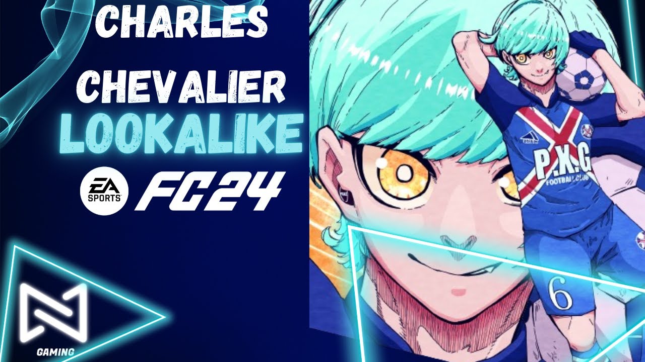 FC 24 | CHARLES CHEVALIER | Look Alike | Création visage + Stats - YouTube