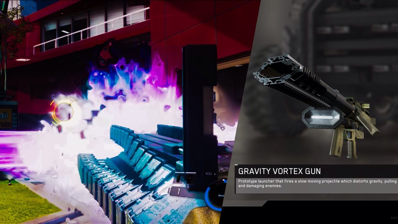 Gravity Vortex Gun | Infinite Warfare Payloads - YouTube