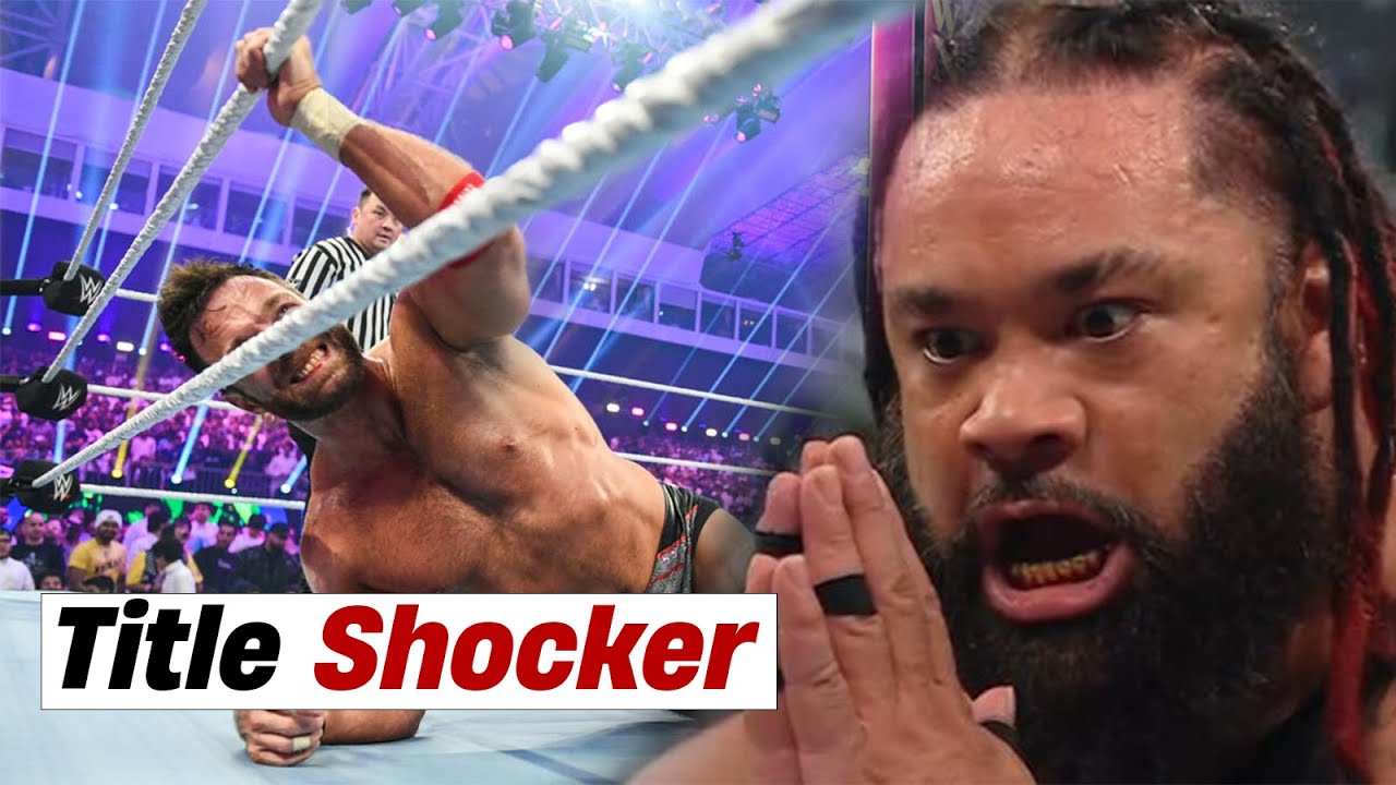 SHOCKING TITLE DROP AT WRESTLEMANIA - YouTube