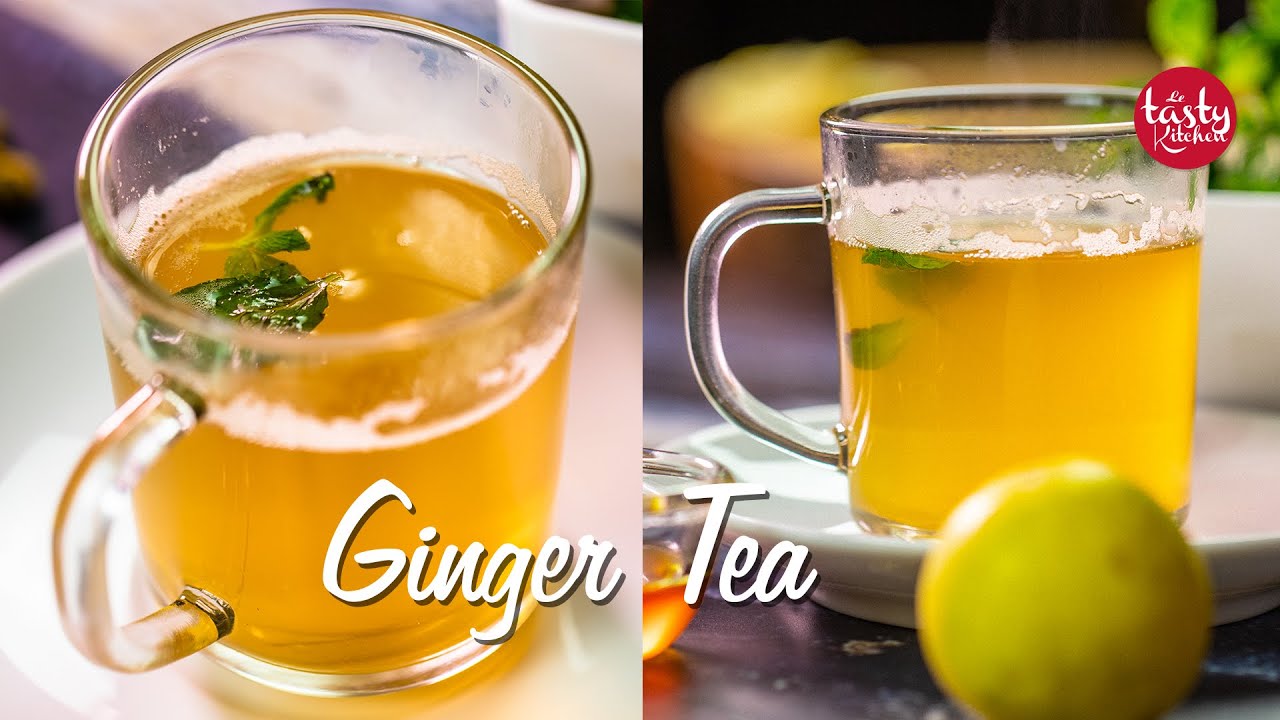 How to Make Ginger Tea | Ginger Tea | Immunity booster drink | Ginger ...
