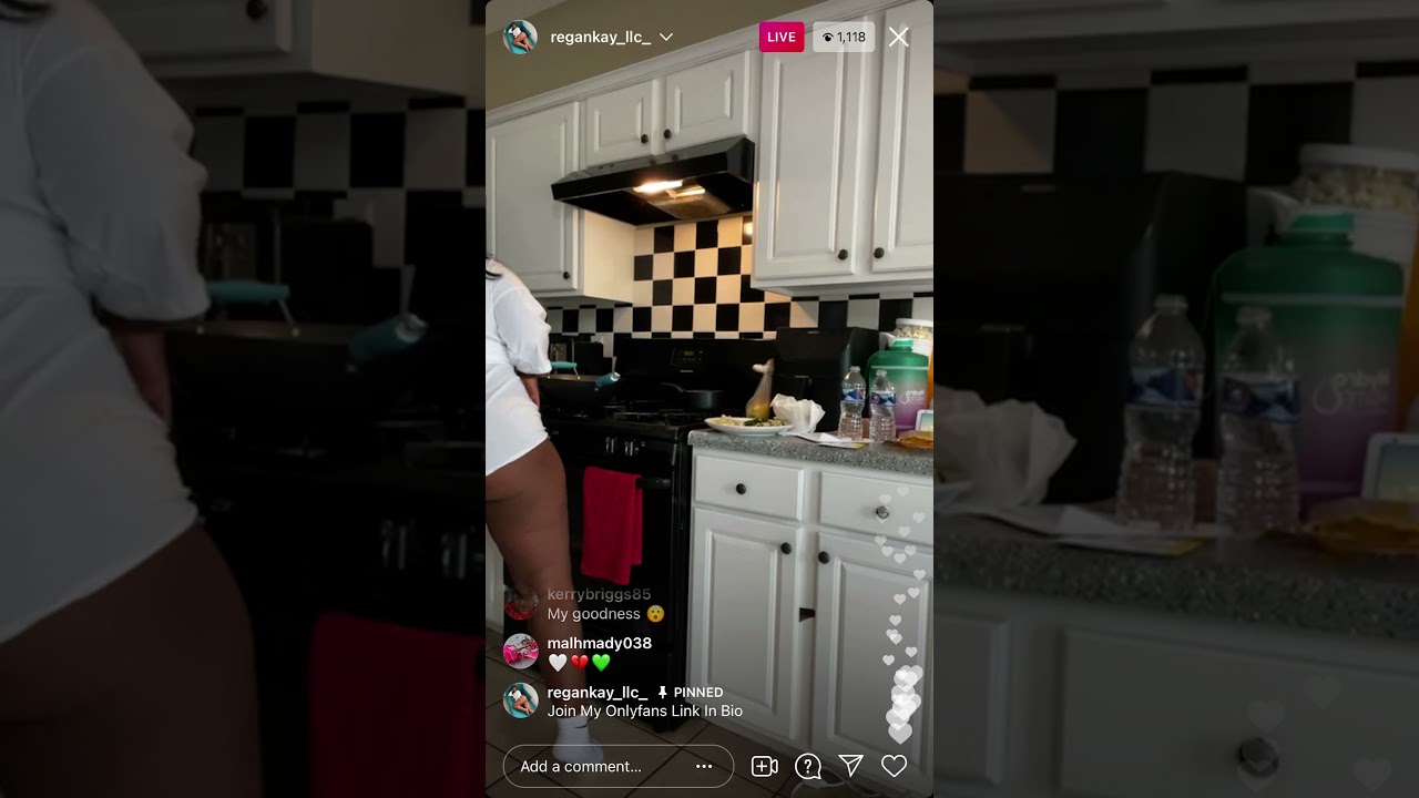 Regan Kay ig live - YouTube