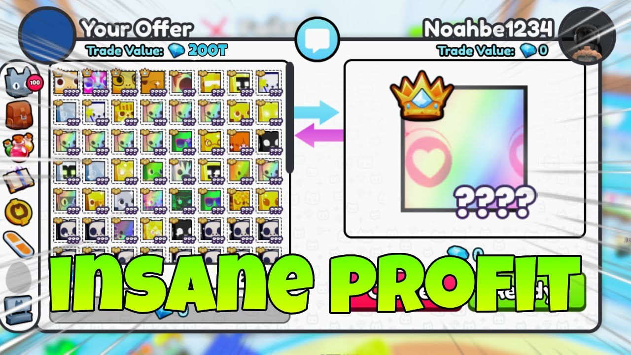 GOLDEN TITANIC BUTTERFLY???🤑🔥🌟PS99 TRADING MONTAGE 3# ROBLOX PET ...