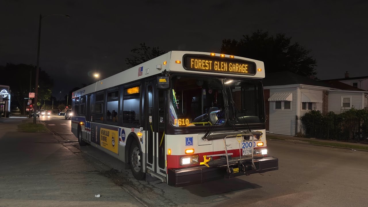 CTA 2009 New Flyer D40LF #2006 (Allison Transmission Audio Recording ...