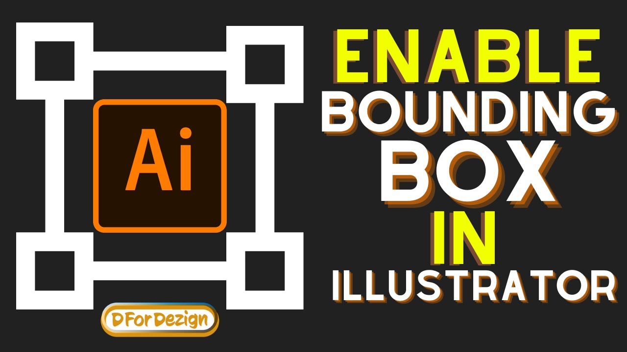 LearnIllustrator AdobeIllustrator boundingbox Enable Bounding Box In Illustrator YouTube LearnIllustrator AdobeIllustrator boundingbox Enable Bounding Box In Illustrator YouTube