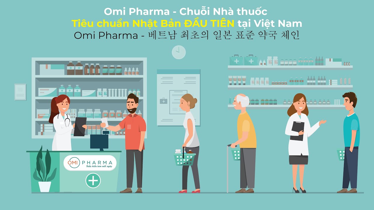 Omi Pharma - Chuỗi nhà thuốc tiêu chuẩn Nhật Bản | DrugStore - YouTube