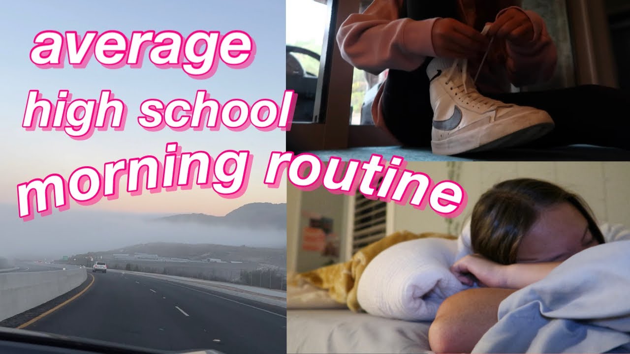 my high school morning routine as a freshman ☀ ft. dossier - YouTube
