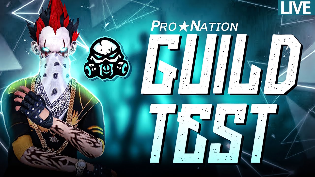 PRO NATION LIVE GUILD TEST 🔥 FOR THE TOURNAMENT 💥 AO VIVO - #PRONATION ...
