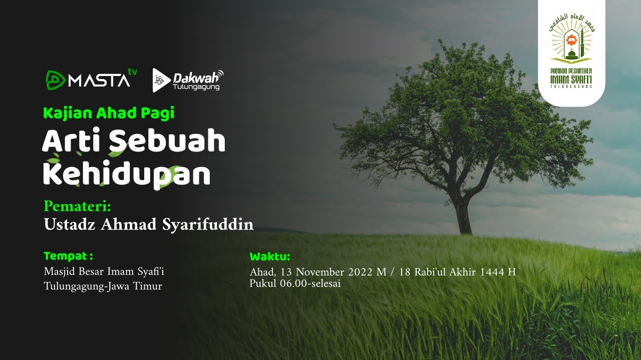 🔴[ LIVE ] Arti Sebuah Kehidupan | Ustadz Ahmad Syarifuddin حفظه الله ...