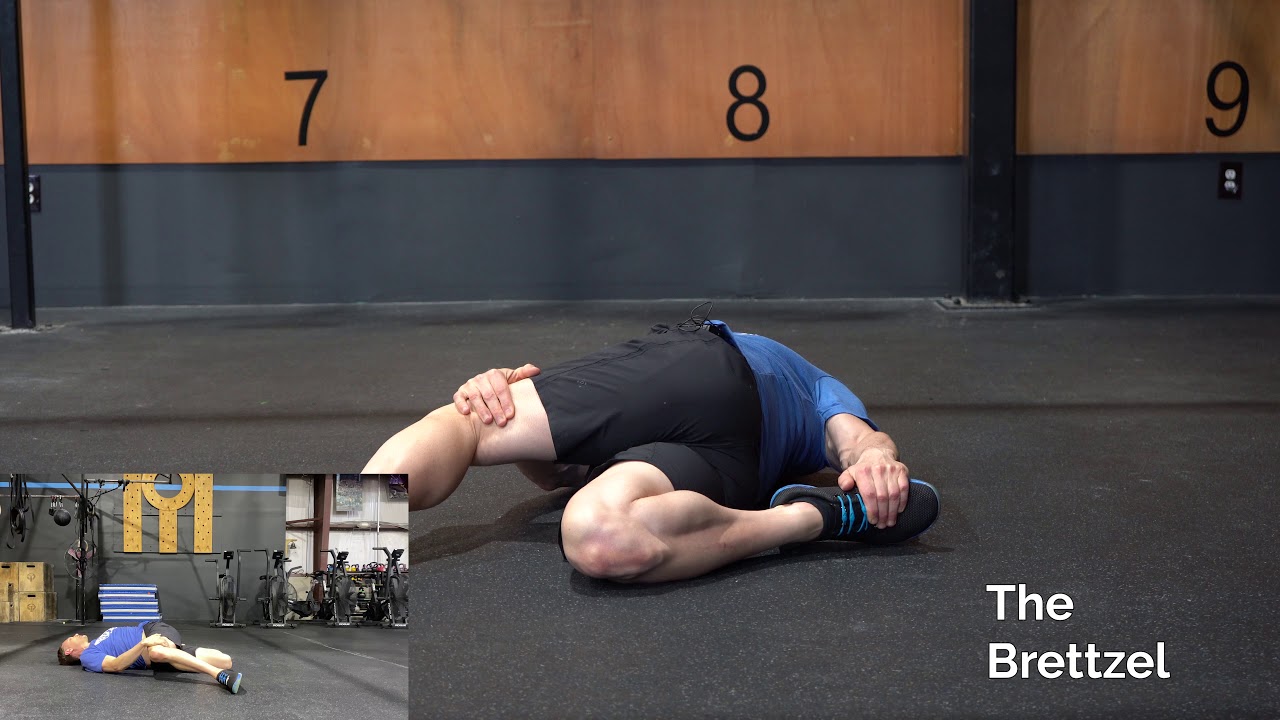 CrossFit Stretch - The Brettzel - YouTube