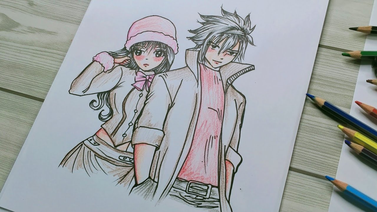 EASY ANIME DRAWING - YouTube