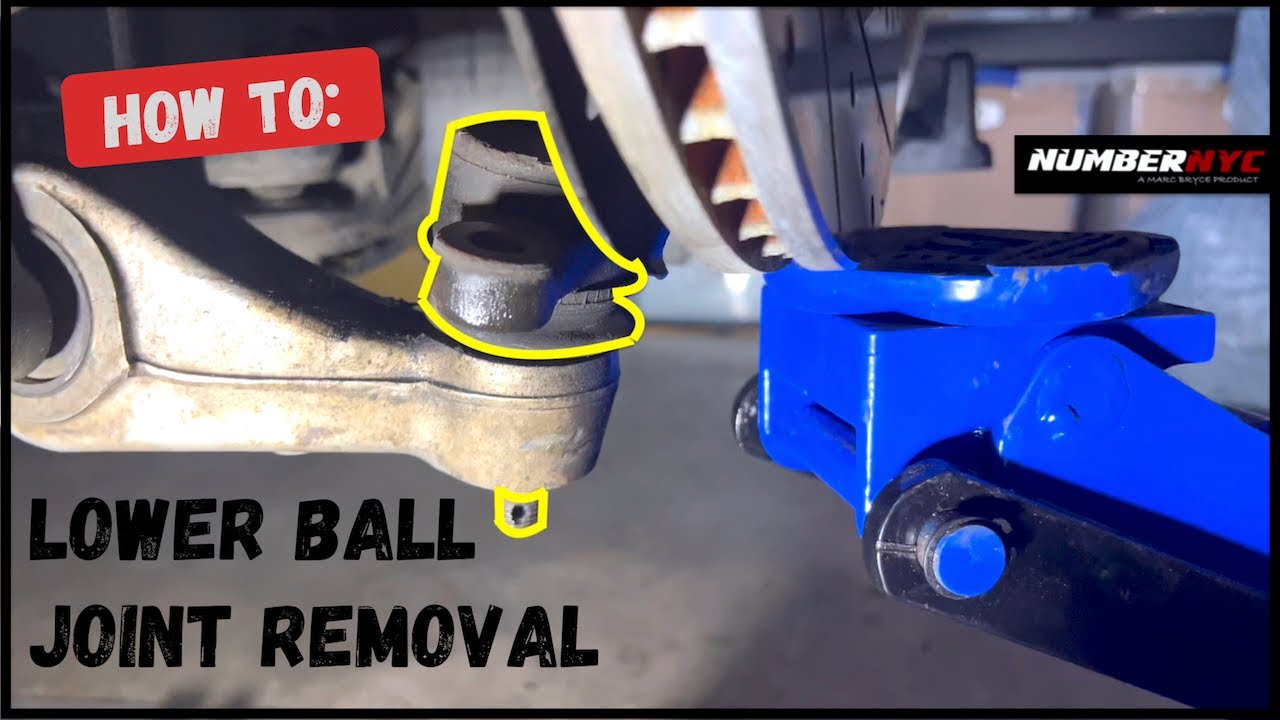 How To Install A Lower Ball Joint