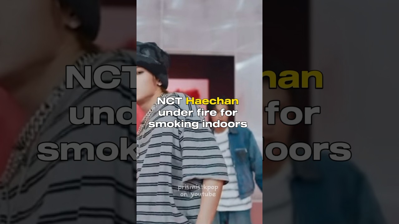 nct haechan under fire for smoking indoors #shorts #kpop #nct - YouTube