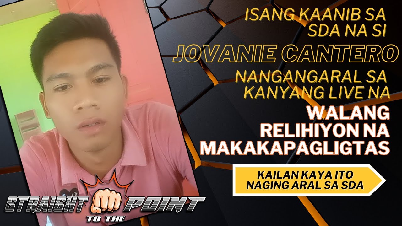 Sabi ni Jovanie Felicidario Cantero na WALANG RELIHIYON NA MAKA LIGTAS ? - YouTube