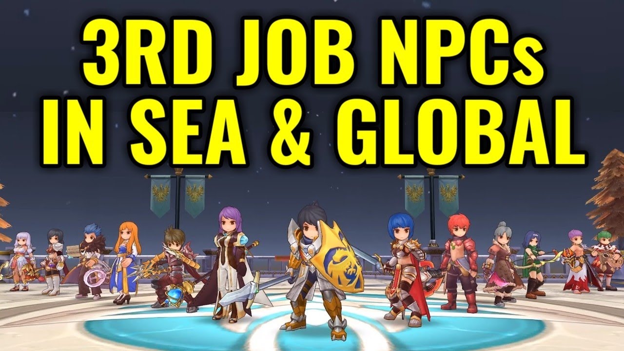 3RD JOB NPCs that you can see in Global and Sea server right now - YouTube