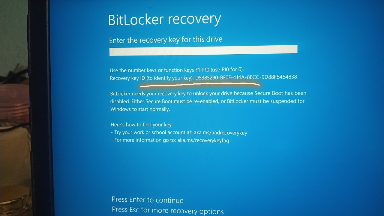 fix bitlocker recovery 100% success - top tips - YouTube