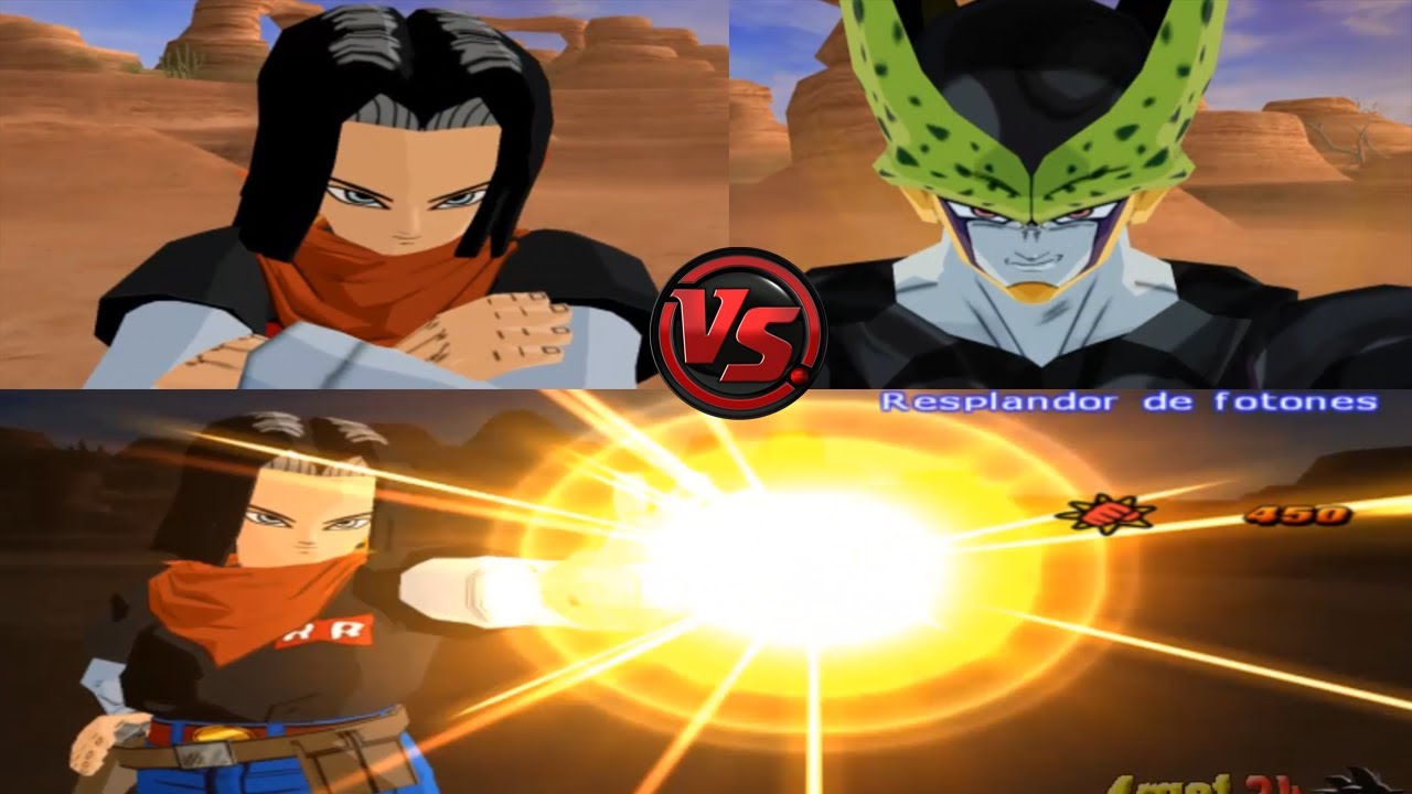 Dragon Ball Z Budokai Tenkaichi 3 Version Latino | Androide 17 vs Cell ...