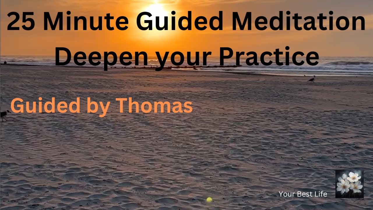 25 minute guided meditation to deepen your practice - YouTube