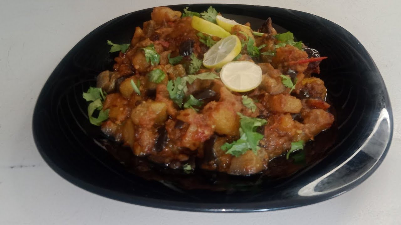 Alo Baingan Recipe | Eggplants potato curry | Mazedar Alo Baingin ki ...