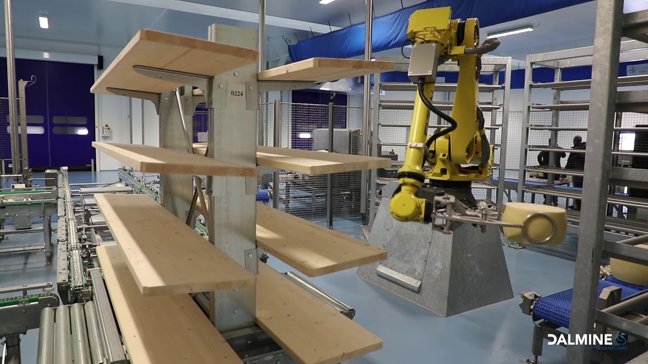 DALMINE LOGISTIC SOLUTIONS | Magazzino automatico per Zanetti Spa - YouTube