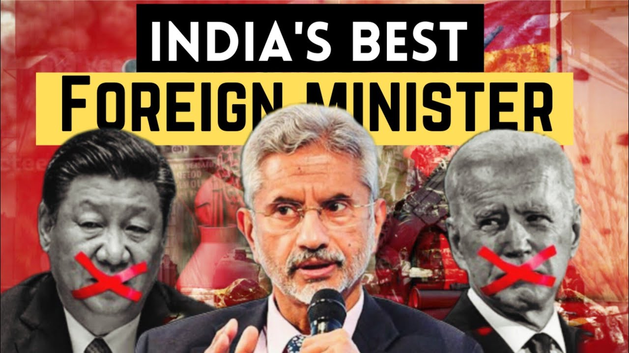 Dr. s jaishankar | India's best foreign minister - YouTube