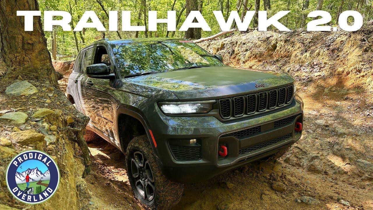 New Jeep Grand Cherokee Trailhawk Offroad | Jeep Badge of Honor Trail ...