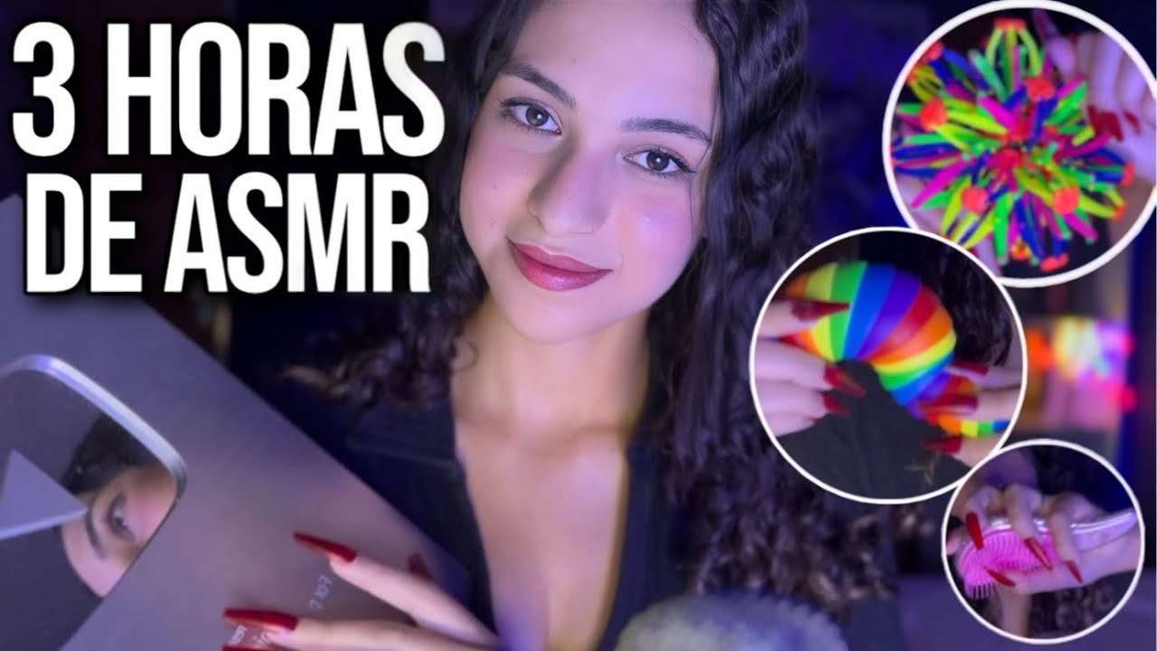 ASMR | 3 horas para quem PRECISA dormir – especial 200 mil inscritos 🤍 - YouTube