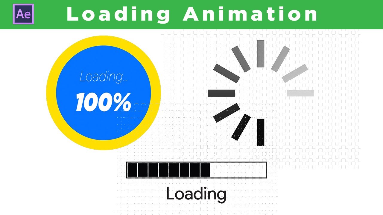 Loading Animation After Effects | Animated Loading - YouTube
