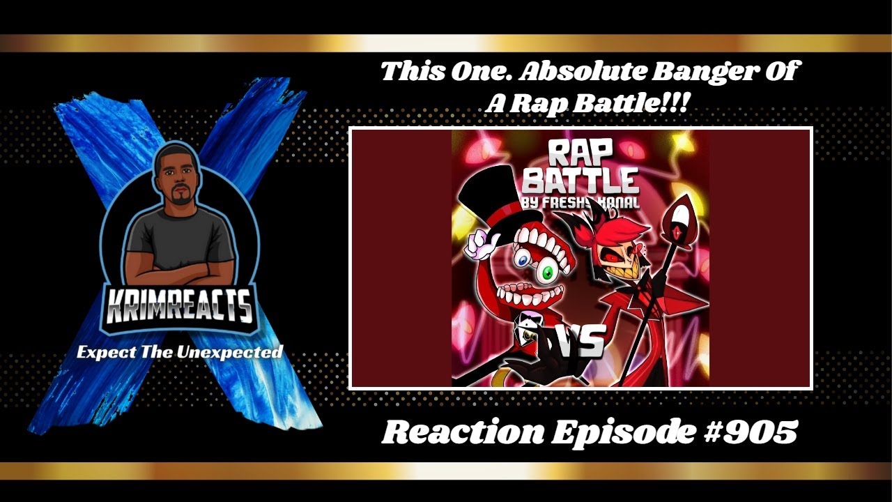 Caine Vs. Alastor Rap Battle REACTION | KrimReacts #905 - YouTube