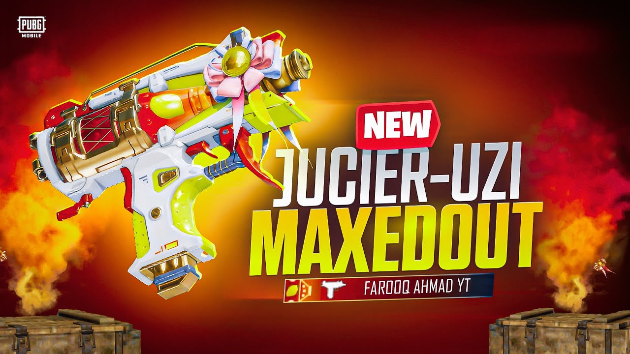 Juicer UZI Level 5 maxing out with 1040 Materials | 🔥 PUBG MOBILE 🔥 - YouTube