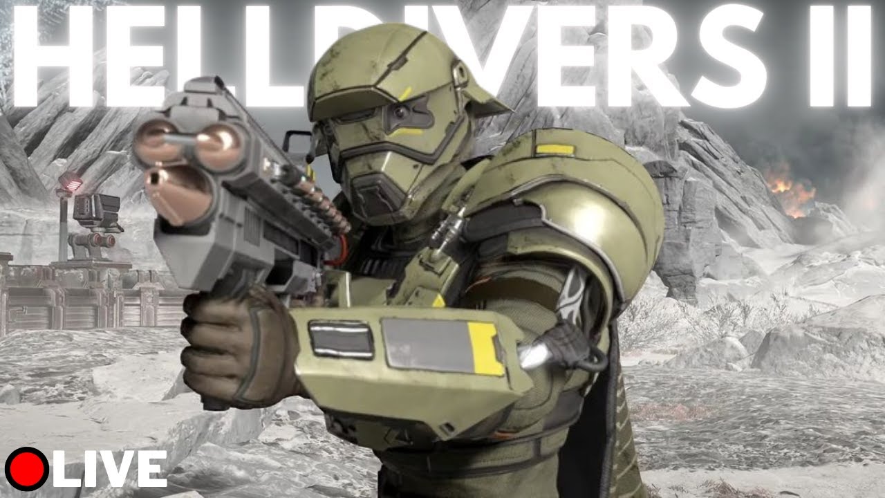 🔴LIVE | Helldivers 2 | Taking Out The ALIEN TRASH | PS5 Gameplay - YouTube