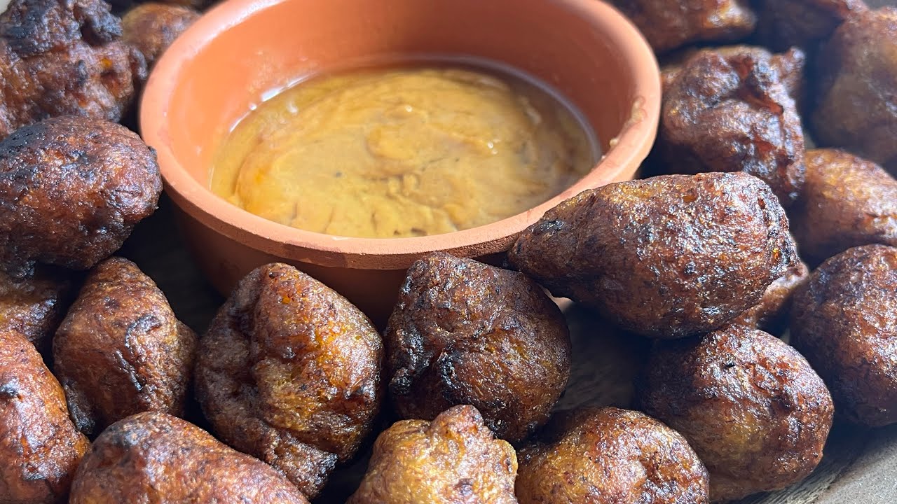 🌺Claclo//beignet de banane plantain🇮🇪.//plantain puff puff #food # ...