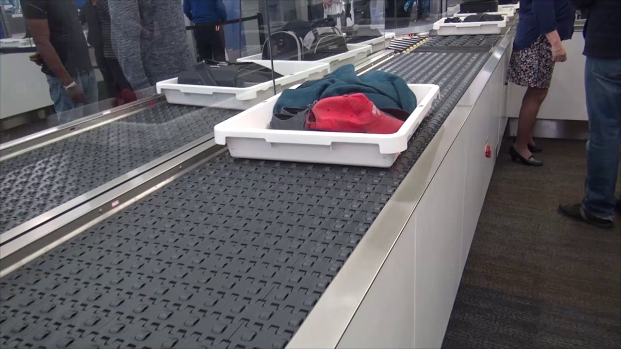 New TSA screening at SFO Terminal 3 - YouTube