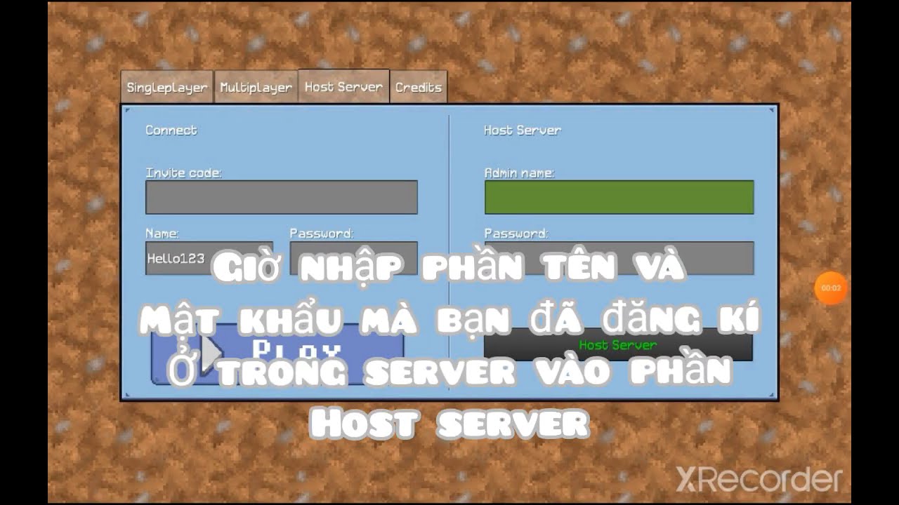 Cách chơi với bạn bè trong Multicraft (minHost server) - YouTube