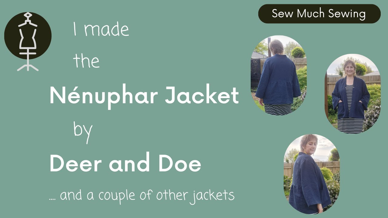 I made some jackets. I LOVE the Deer & Doe Nénuphar Jacket, and the ...