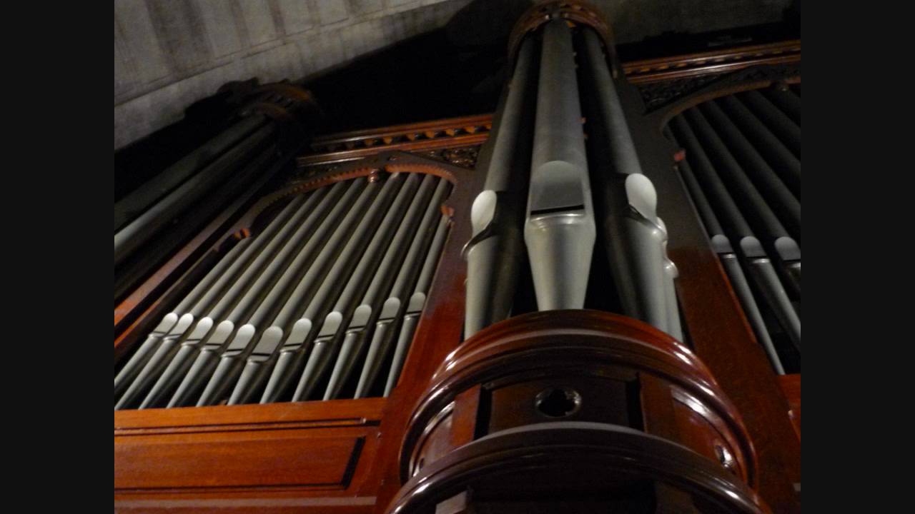 Adrian Gunning : Charles Tournemire L'Orgue Mystique 26 - YouTube