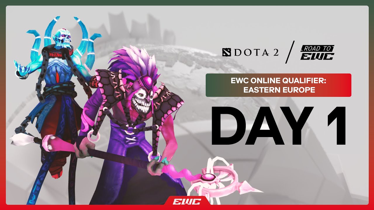 EWC Dota 2 Online Qualifier: Eastern Europe | Road to EWC 2025 | Day 1 ...