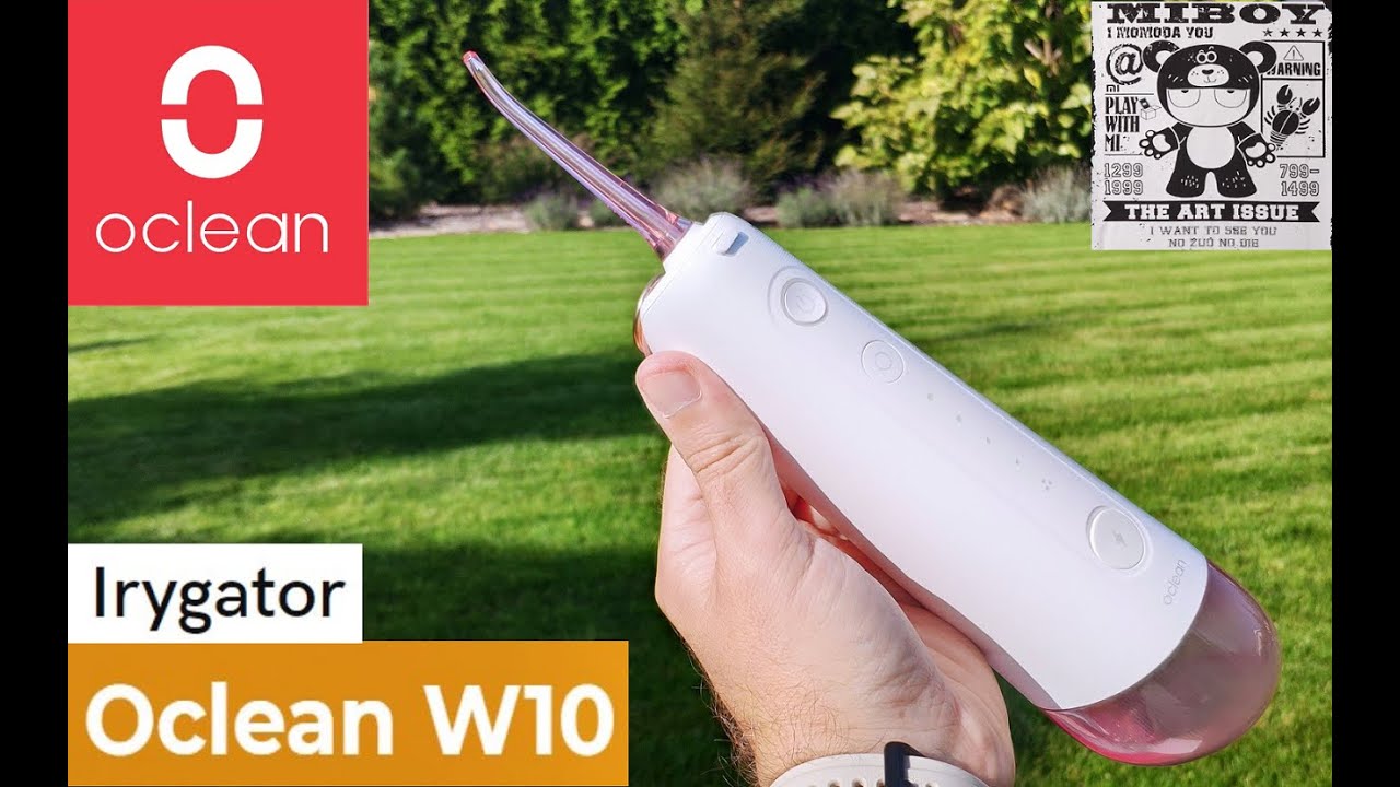 Elektryczny irygator Oclean W10 - YouTube