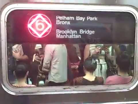 MTA: Bombardier R62A Diamond {6} Train Ride From 59th Street To 51st ...