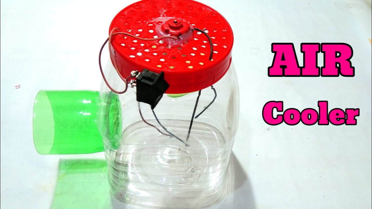 How to Make a Powerful Air Cooler Homemade DIY @5MinuteCraftsYouTube - YouTube