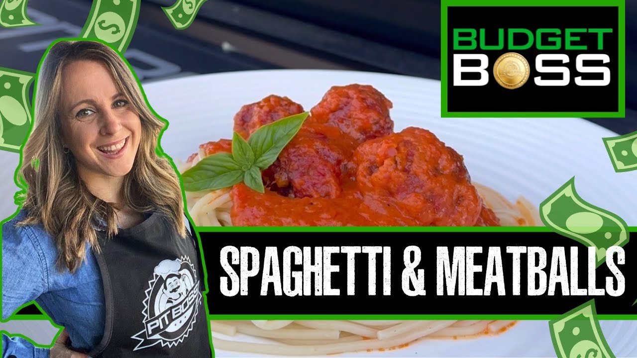 $5 Spaghetti and Meatballs | Pit Boss Grills - YouTube