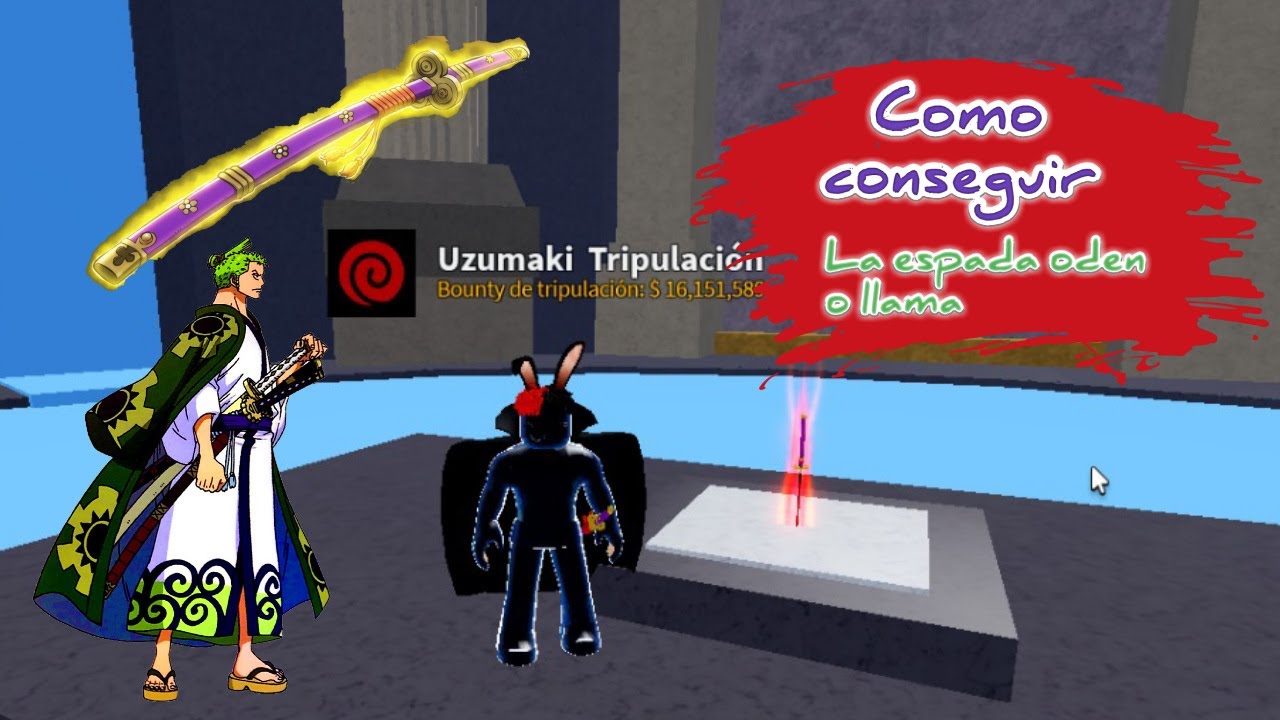 como conseguir la espada emma o yamma en (blox fruits) update 17 - YouTube