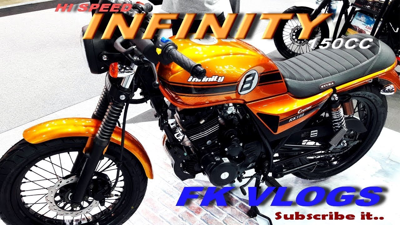 Lunch alert of new bike....! Infinity 150cc by Hi-Speed motorbikes ...