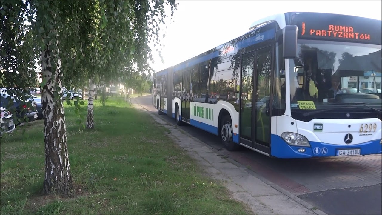 Autobusy sieci ZKM Gdynia - YouTube